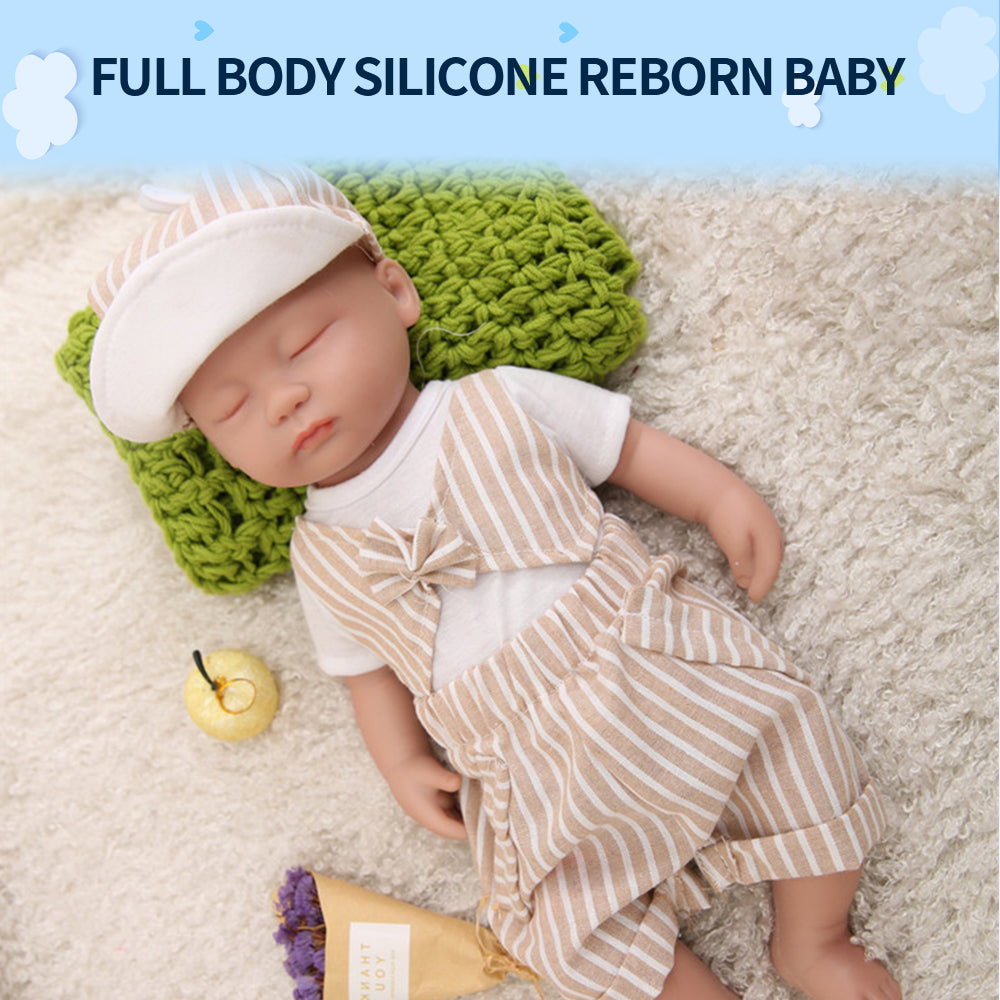 1509 IVITA 15'' Eyes Closed Full Silicone Reborn Baby Floppy Silicone – IVITA Doll