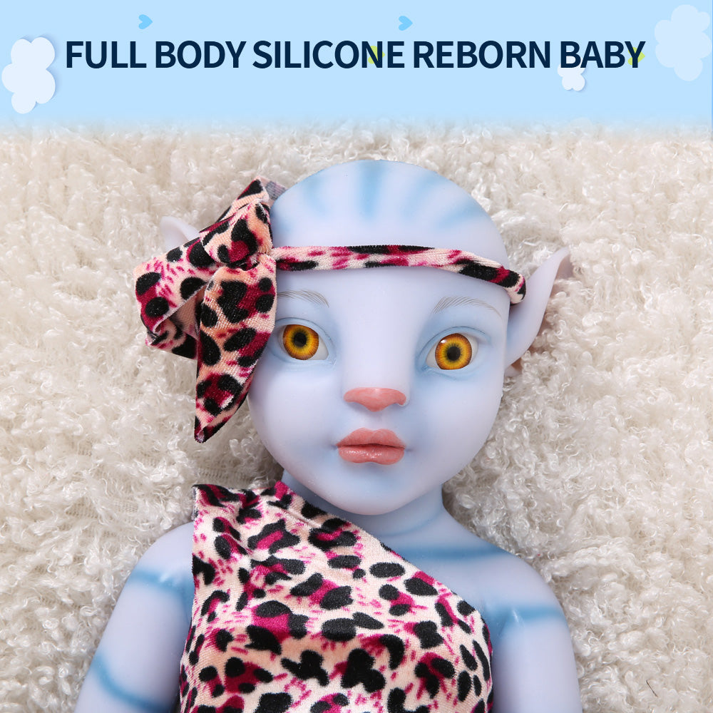 1808 IVITA 20'' Avatar Silicone Doll Reborn Baby Floppy Silicone Doll ...